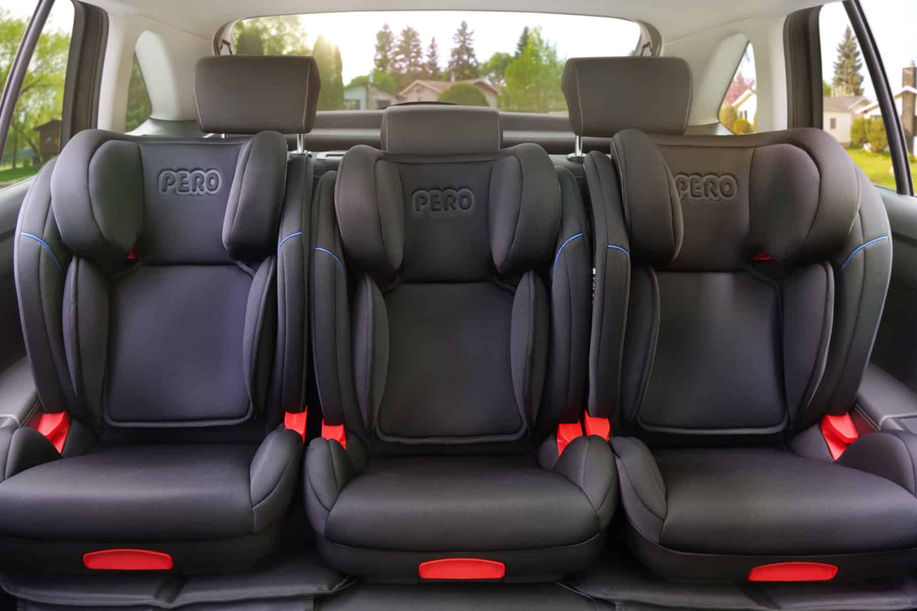 Tesla Model Y Installed Car Seats - KidsPero